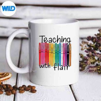 teaching with flair SVG, Teaching With Flair Preschool Teacher First ...