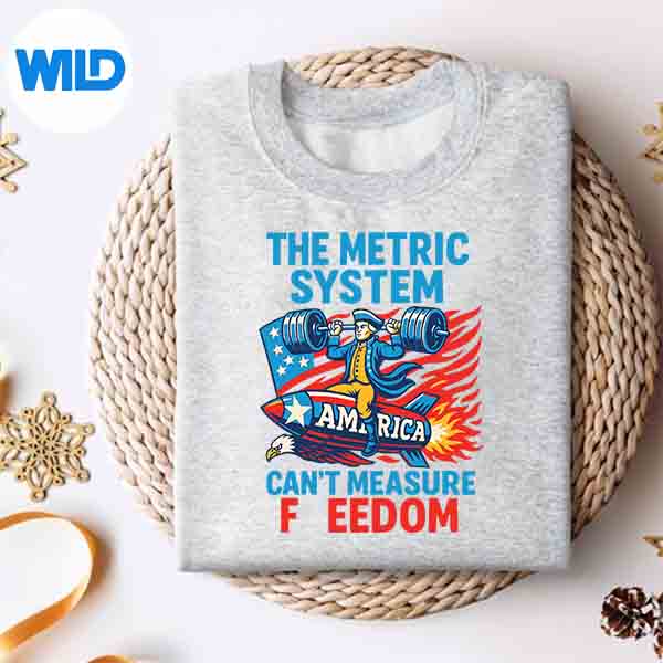 The Metric System Cant Measure Freedom Eagle Usa Flag Meme SVG Cut File ...