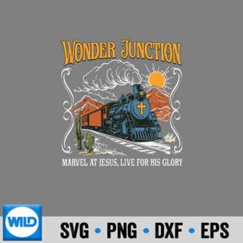 Wonder Junction SVG, Wonder Junction Marvel At Jesus Christian Summer ...