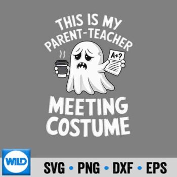School Ghost Costume SVG, This Is My Back To School Costume Ghost Cute ...