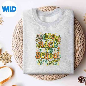 Welcome Back To School Cool Hippie Style Humor Meme PNG SVG for Cricut ...