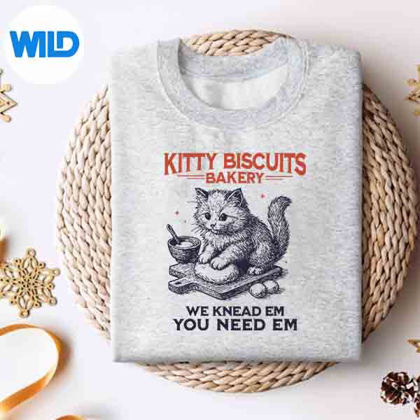 Cat Sourdough Meme Biscuit Bakery Kitty Silhouette SVG PNG - WildSvg