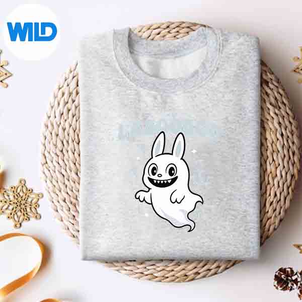 Laboo Boo Ghost SVG, Cute Laboo Boo Ghost Halloween SVG - WildSvg