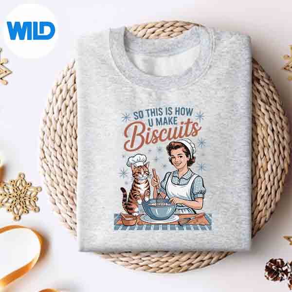 Cat Biscuits Meme SVG, So This Is How You Make Biscuits Meme Cat Baking ...