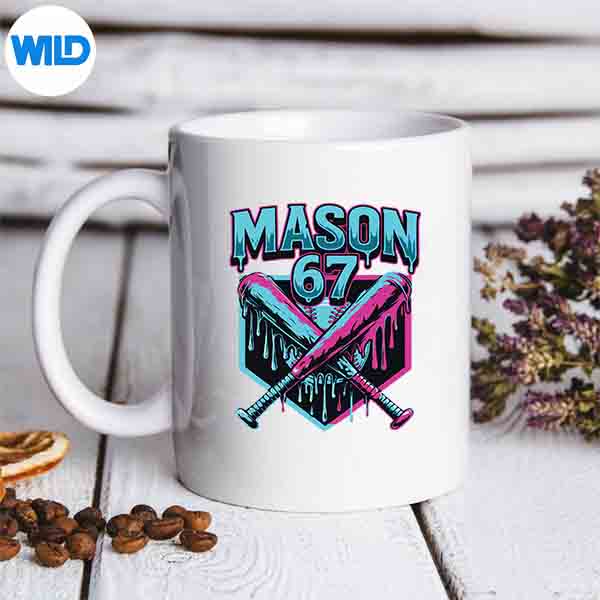 Mason 67 SVG, Mason 67 Ice Cream Drip Baseball Meme SVG - WildSvg