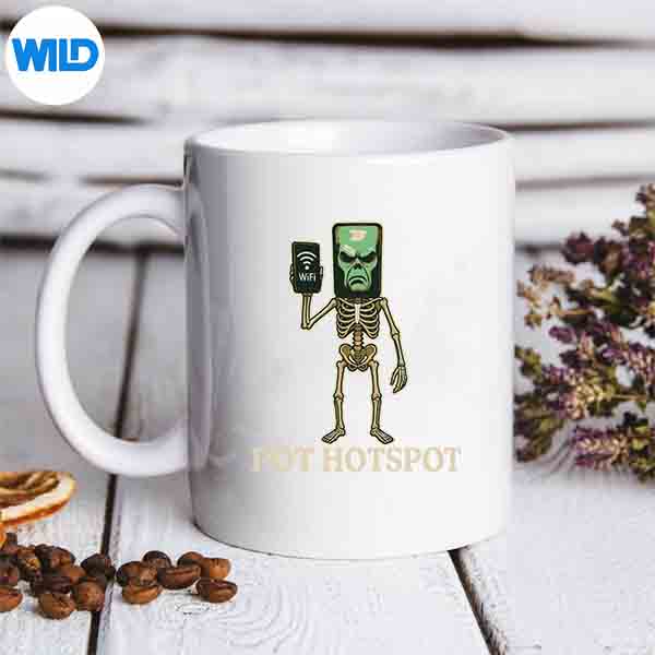 Hotspot Skeleton SVG, Pot Hotspot Halloween Brainrot Skeleton Meme SVG ...