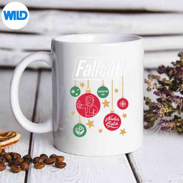 Fallout Ornaments SVG, Fallout Christmas Ornaments Video Game SVG - WildSvg