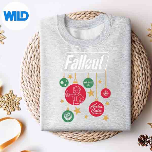 Fallout Ornaments SVG, Fallout Christmas Ornaments Video Game SVG - WildSvg