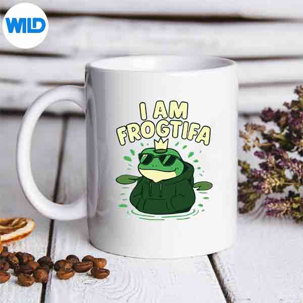I Am Frogtifa Frog Vintage Digital Download - WildSvg
