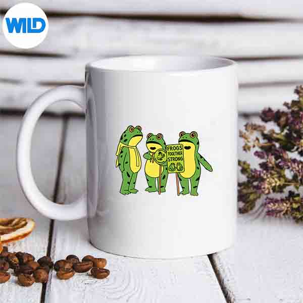 Portland Frog Brigade Oregon Frogs Together Strong Silhouette SVG PNG ...