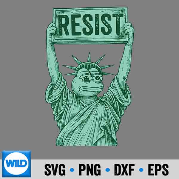 Frog Retro SVG, Portland Frog City Art Portland Frog Protest Retro SVG ...