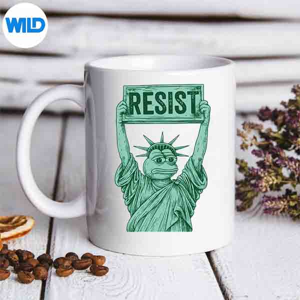 Frog Retro SVG, Portland Frog City Art Portland Frog Protest Retro SVG ...