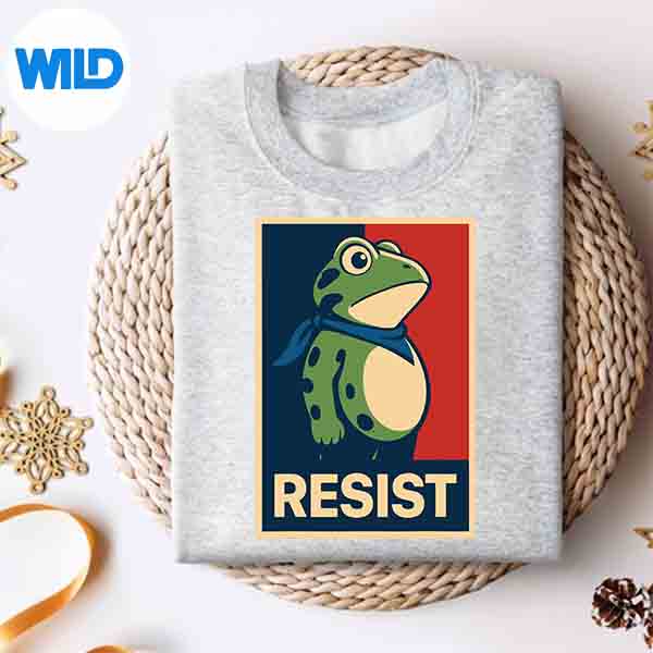 Frog Activist SVG, Portland Frog Protest Resist Portland Frog Activist ...