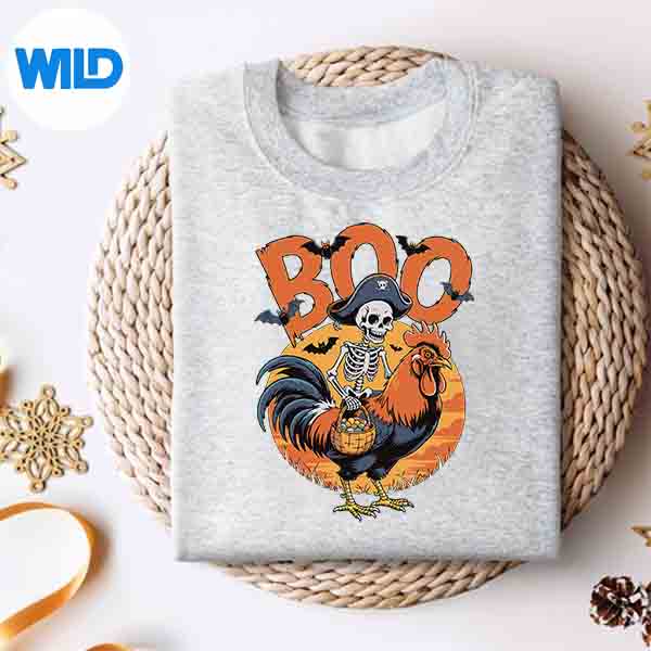 Spooky Rooster Costume On Boo Rooster Halloween PNG SVG for Cricut ...