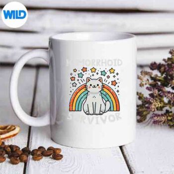 Cat Cringe SVG, Survivor Cat Cringe Weird Adult Humor Inappropriate SVG ...