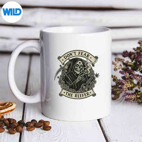 Reefer Grim SVG, Dont Fear The Reefer Grim Reaper Marijuana SVG - WildSvg