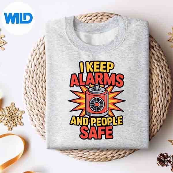 Fire Alarm Tech SVG, I Keep Alarms And People Safe Fire Alarm ...