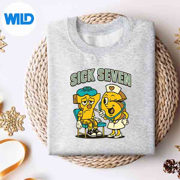 Sick Seven Nurse Meme SVG, Sick Seven 67 Meme Sick 7 And Nurse 6 Six Seven SVG - WildSvg