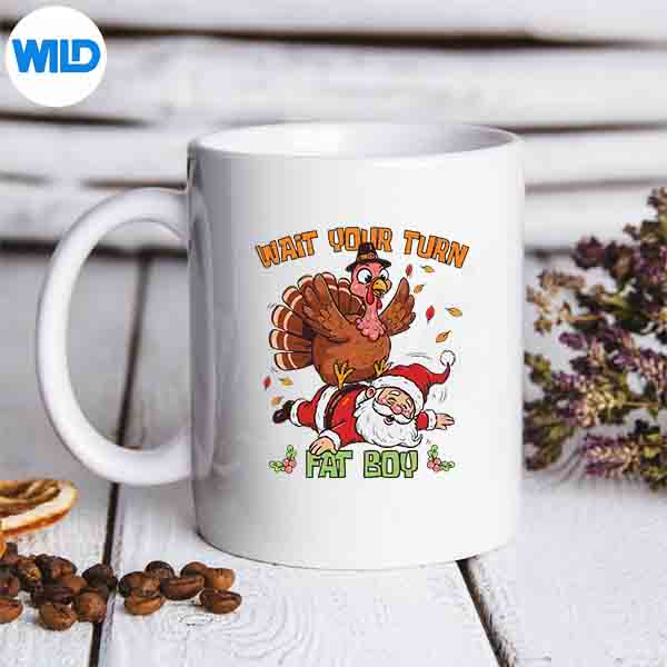 Turkey vs Santa SVG, Thanksgiving Christmas Turkey Vs Santa For SVG ...