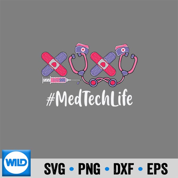 Med Tech Valentines Day Heart Stethoscope Appreciation Design for ...