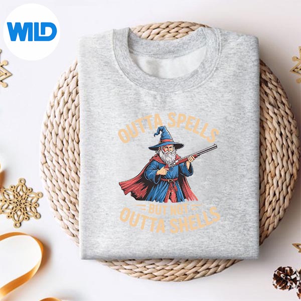 Outta Spells SVG, Outta Spells But Not Outta Shells Fantasy SVG - WildSvg