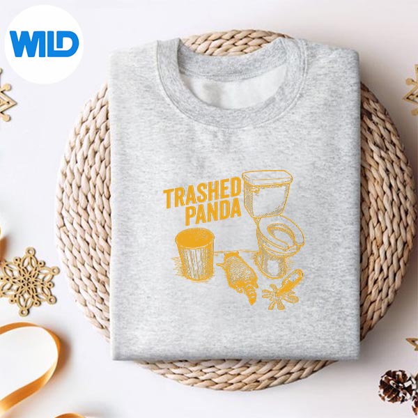 Trashed Panda SVG, Trashed Panda Drunk Racoon Vintage SVG - WildSvg