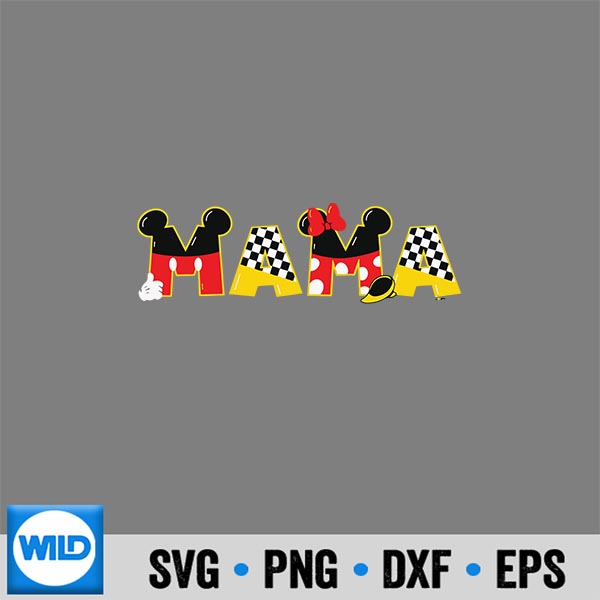 Disney Mickey Minnie Mama Mothers Day Family Trip SVG PNG Digital ...