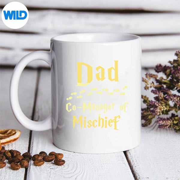 Magical Dad Mischief SVG, Magical Dad Manager Of Mischief Family ...