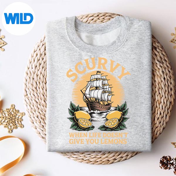 Scurvy When Life Doesnt Give You Lemons SVG PNG Download - WildSvg