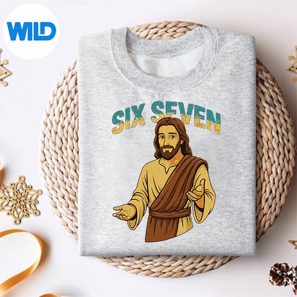 Christian 67 SVG, Six Seven Meme Christian 67 Jesus SVG - WildSvg